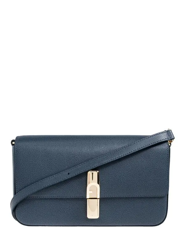 Furla Iride Small Shoulder Bag - Navy Blue