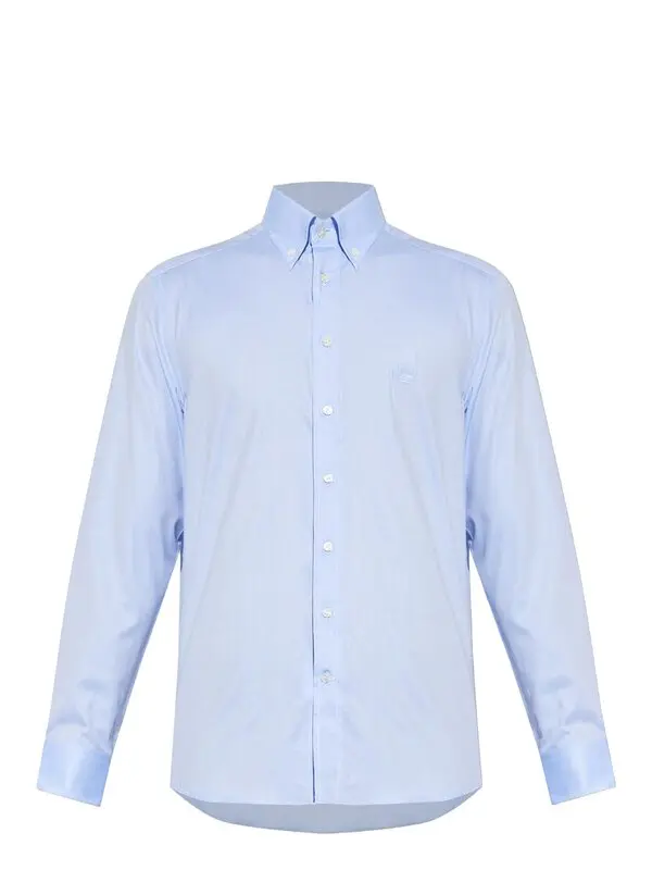 Etro Shirt With Logo - Light Blue