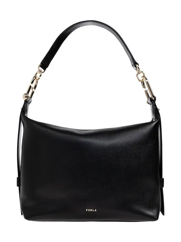 Furla Tonie Medium Shoulder Bag - Black