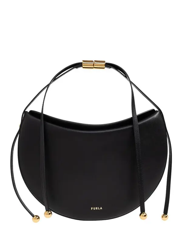 Furla Moonstone Medium Handbag - Black