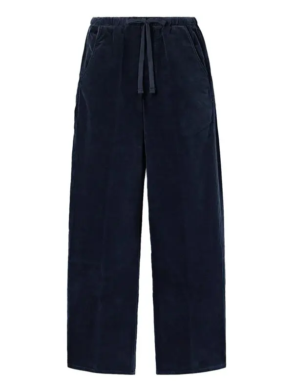 Citizens Of Humanity Aurora Cotton-blend Corduroy Wide-leg Pants - Blue