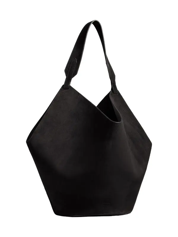 Khaite Medium Lotus Tote - Black
