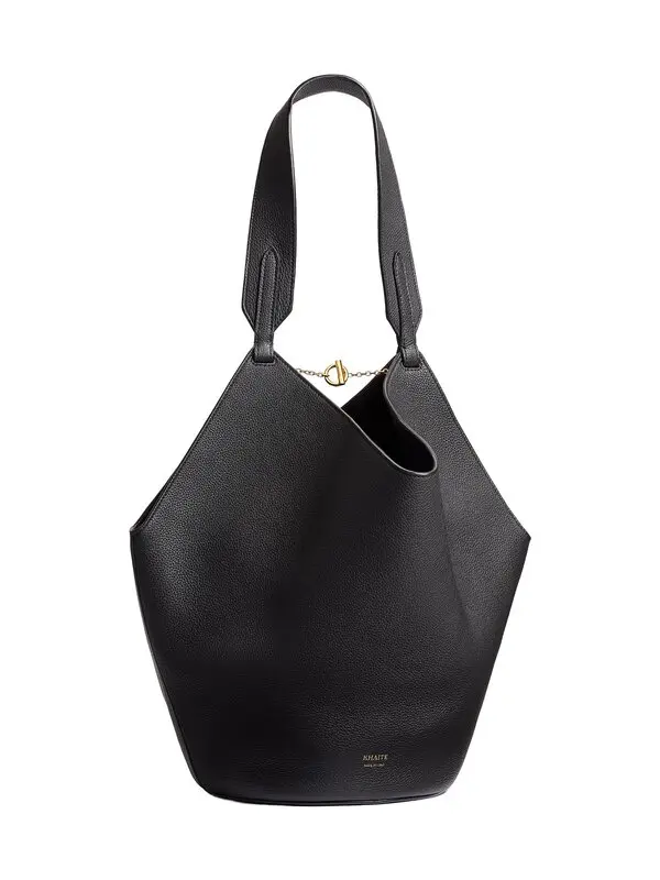 Khaite Small Lotus Tote - Black