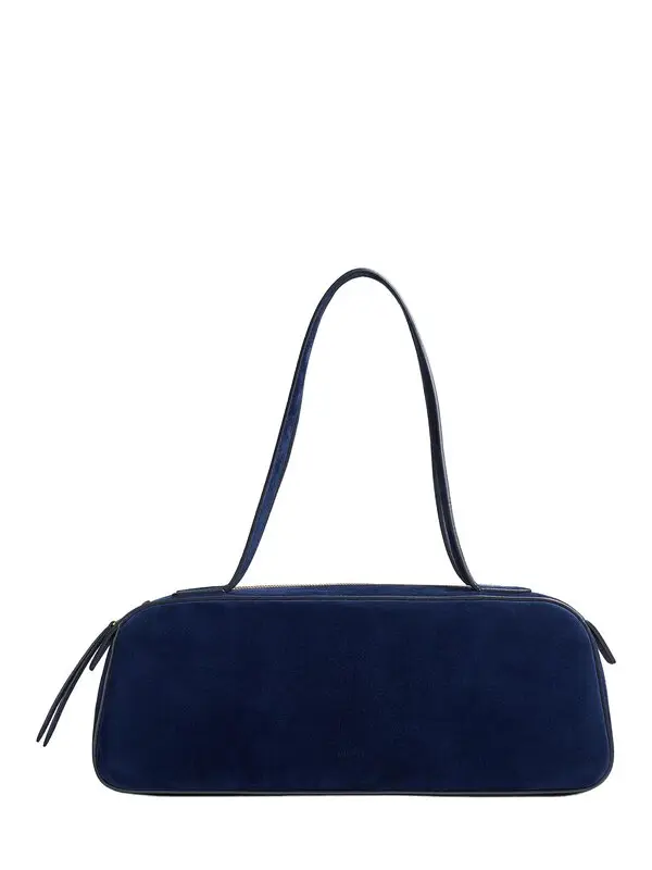 Khaite Simona Shoulder Bag - Midnight Navy