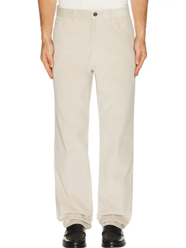 Theory Crosby Cord 5 Pocket Pant - Alabaster