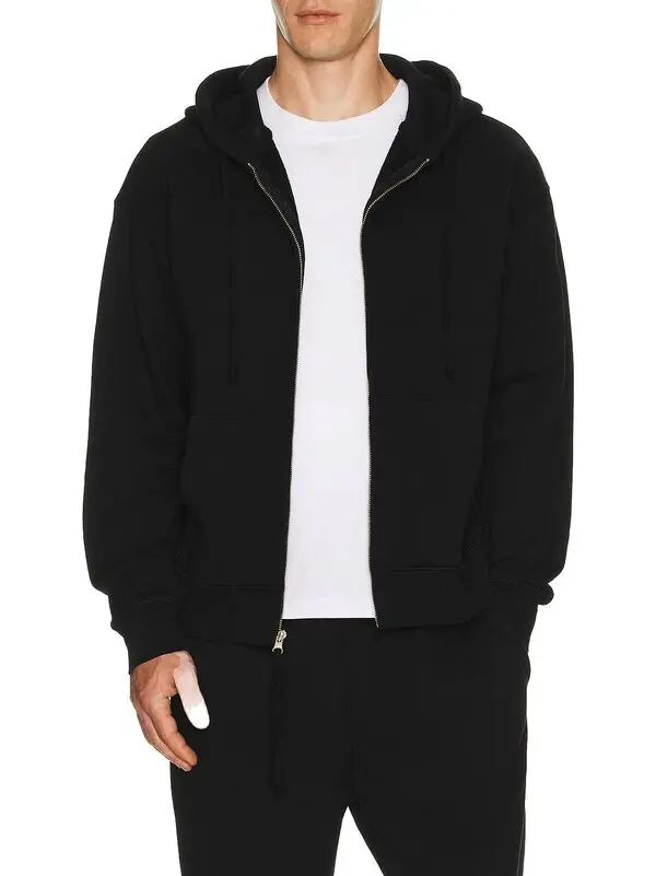 NILI LOTAN Brian Hoodie - Washed Black