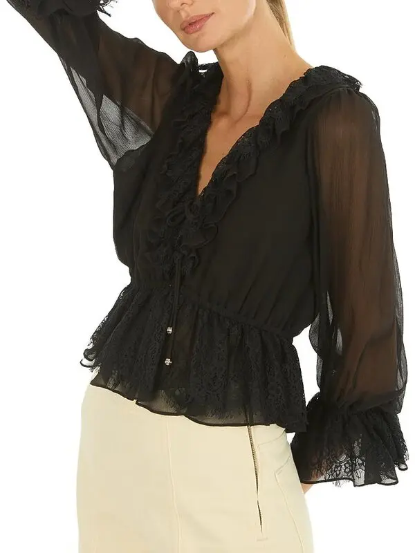 SECRET PON-PON Milana Top - Black