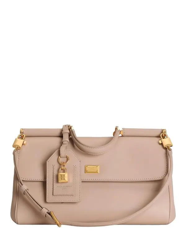 Dolce & Gabbana My Sicily Medium Handbag - Beige
