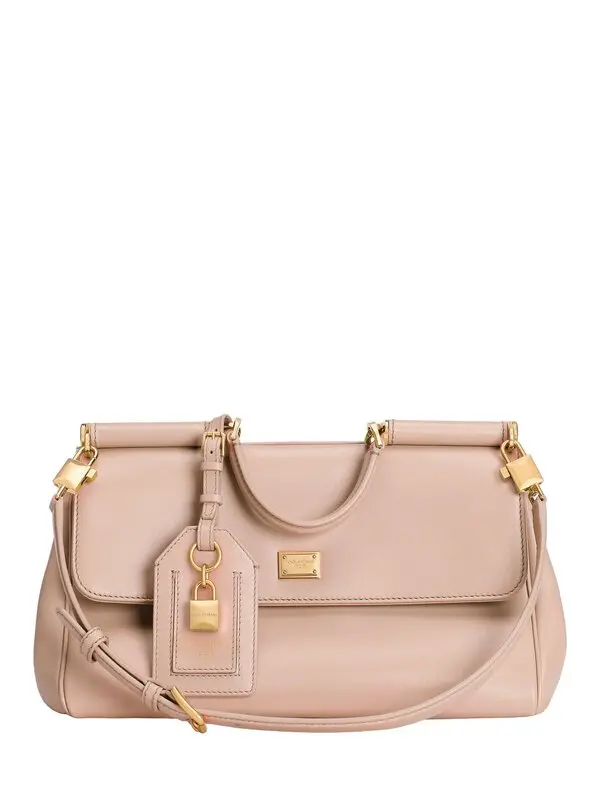Dolce & Gabbana My Sicily Medium Handbag - Beige