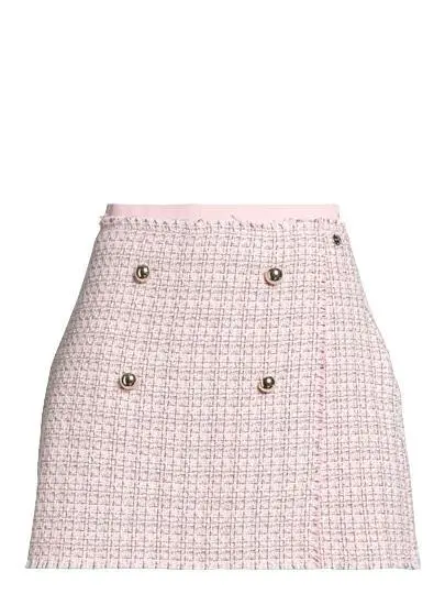 LIU •JO Tweed Divided Skirt - Pink