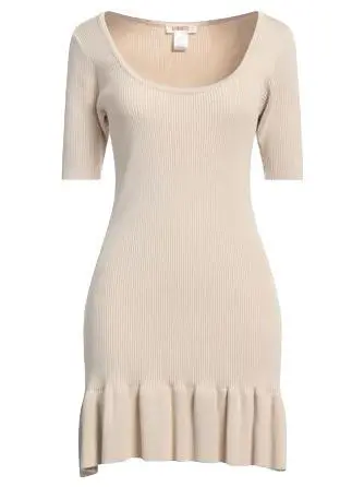 KONTATTO Mini Flared Dress - Beige