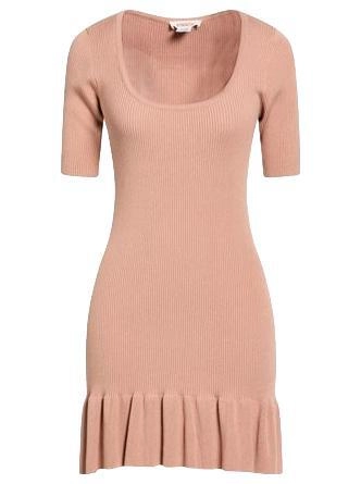 KONTATTO Mini Flared Dress - Blush