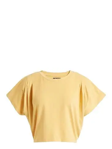 Isabel Marant T-shirt In Cotton Jersey - Yellow