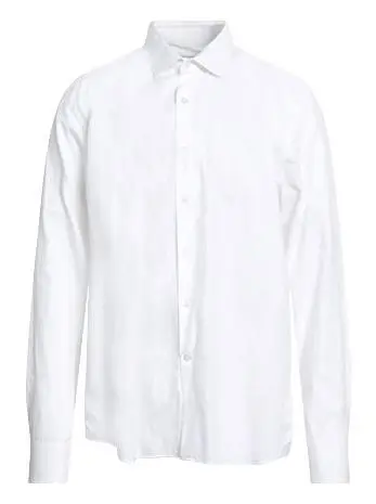 GHIRARDELLI Black Tie Shirt Size Cotton - White