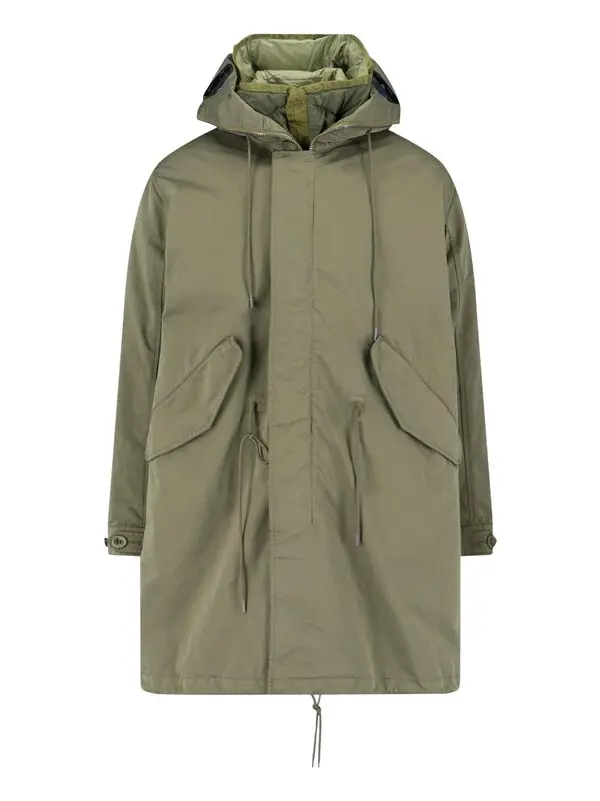 C.P. COMPANY Fishtail Parka - Green