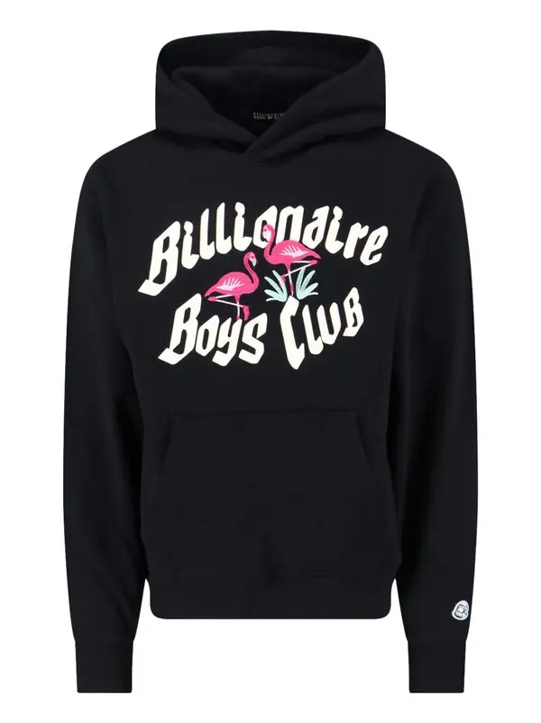 BILLIONAIRE BOYS CLUB Flamingo Hoodie - Black