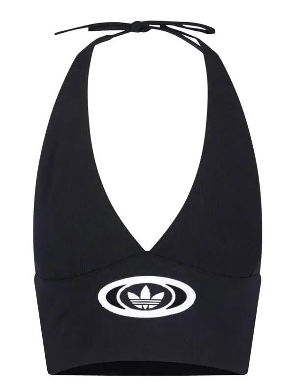 Adidas Campus 2000 Crop Top - Black