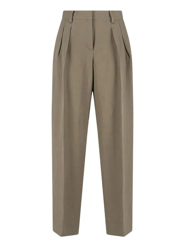 THE FRANKIE SHOP Daytona Wide Leg Pants - Green