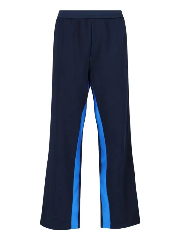 WALES BONNER X ADIDAS Logo Sports Trousers - Blue