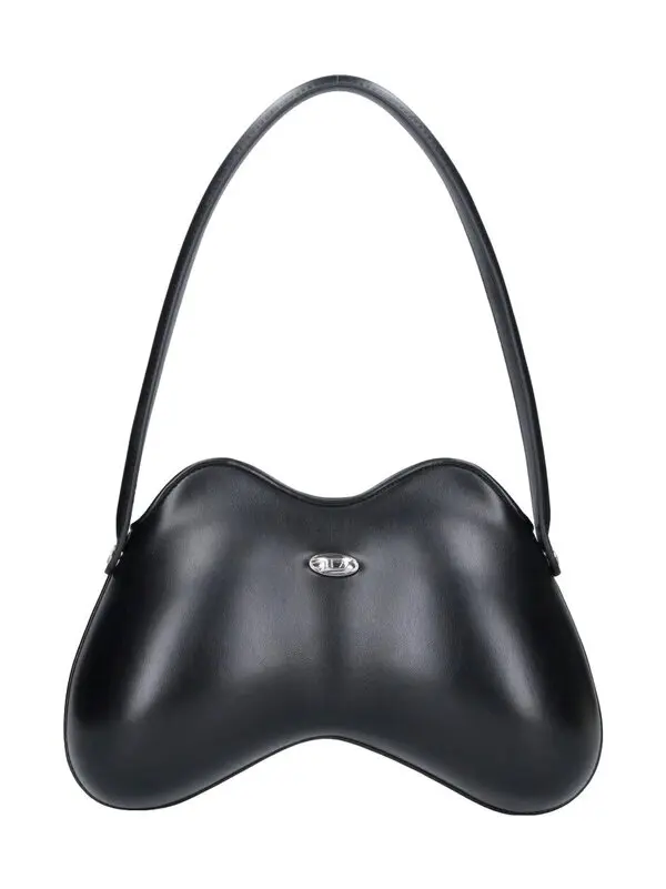 DIESEL Double-d Shoulder Bag - Black
