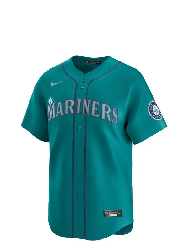 Nike Cal Raleigh Seattle Mariners Mlb Limited Jersey - Green