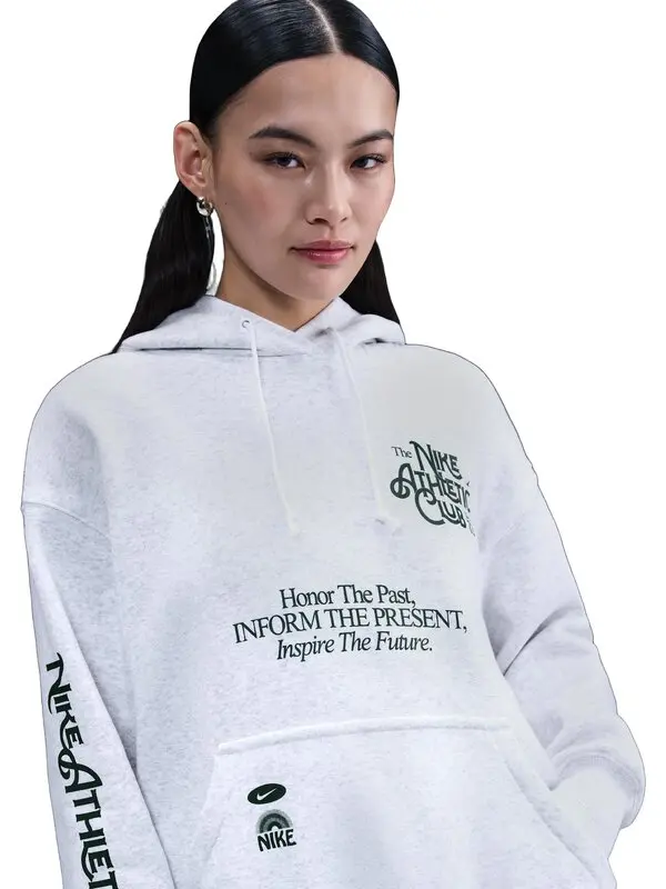 Nike Sportswear Phoenix Fleece Oversized Pullover Hoodie - Brown
