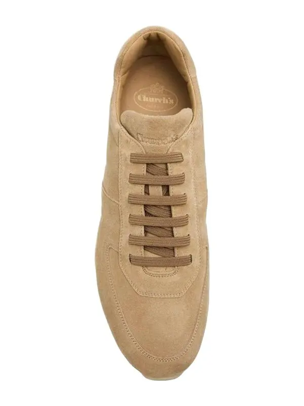 CHURCH & APOS;S Livingston Suede Slip-on Sneakers - Desert