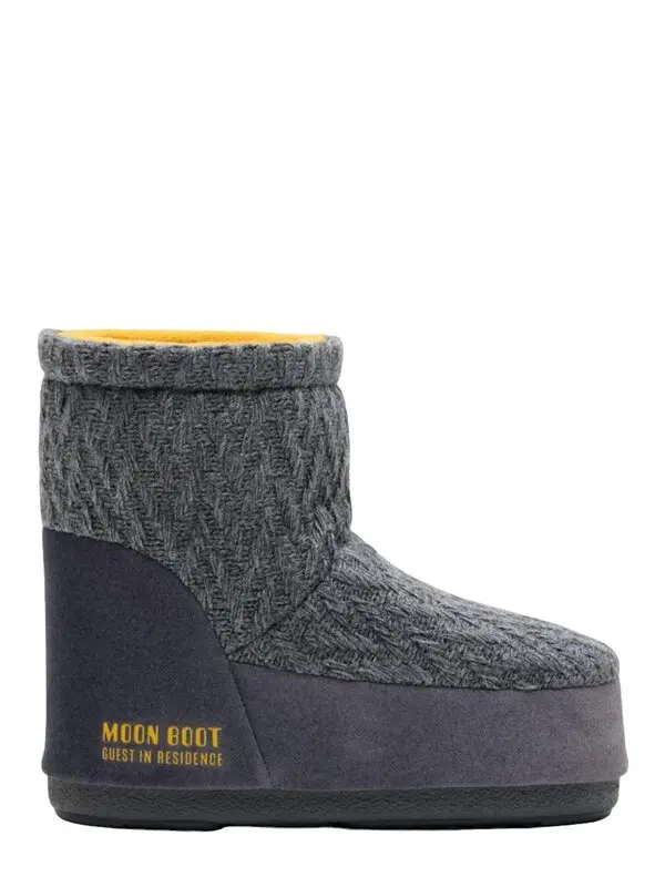 MOON BOOT X GUEST IN RESIDENCE Icon Low Boots - Grey