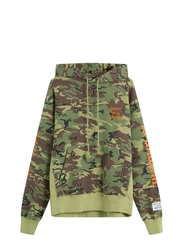 GALLERY DEPT. De La Galerie Camo Hoodie - Edlr Camo