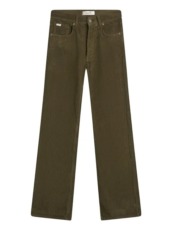 FORET Heath Corduroy Jeans - Stone
