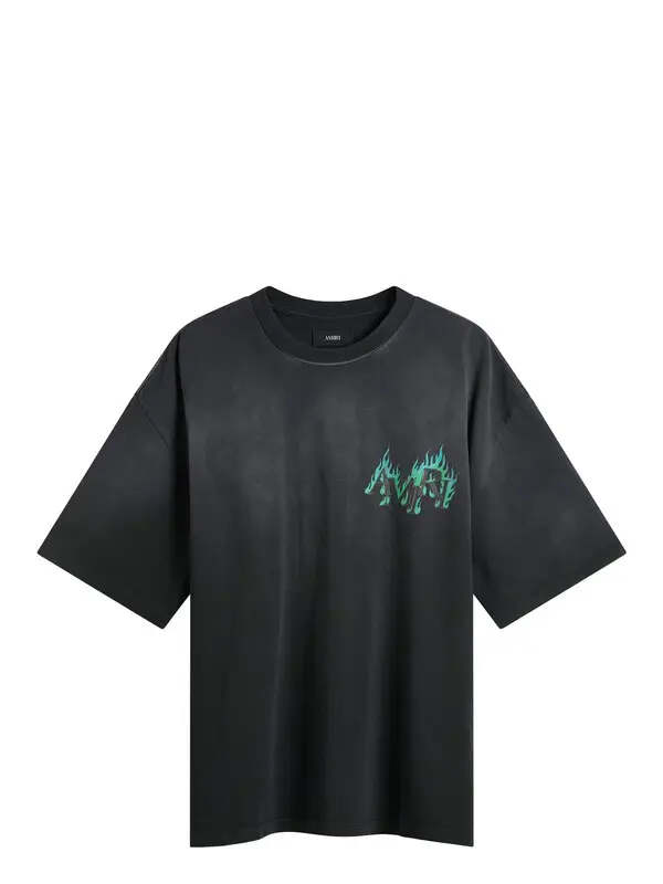 Amiri Flames T-shirt - Black