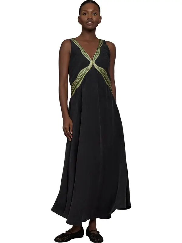 SANCIA The Rhapsody Maxi Dress - Onyx