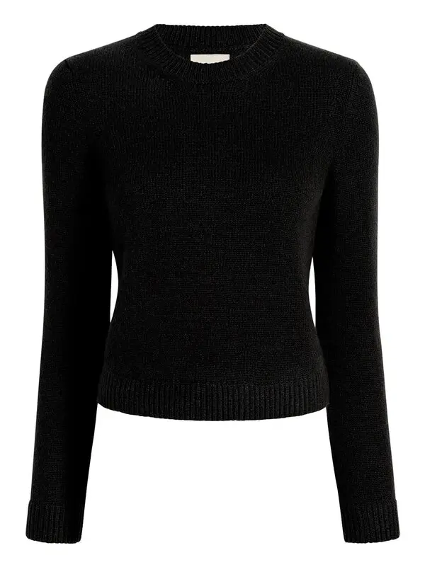 Khaite Leta Cashmere Pullover - Black