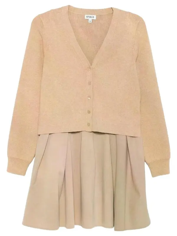 Staud Milo Dress - Neutrals