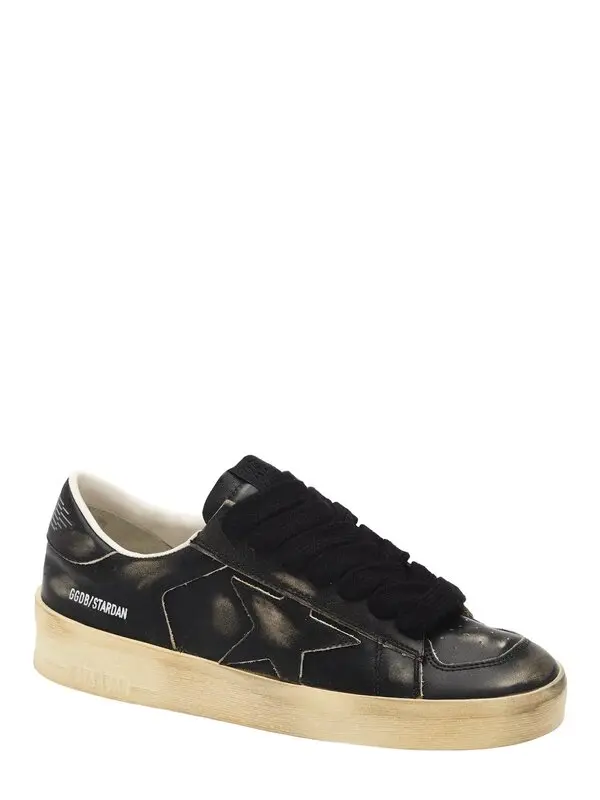 Golden Goose Stardan Low Top Sneaker - Black