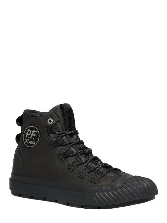 P.F. FLYERS Grounder High-top Sneaker - Black-base Camp