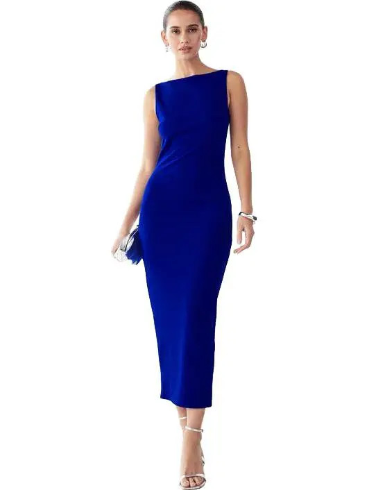 BWLDR Shian Midi Dress - Copper