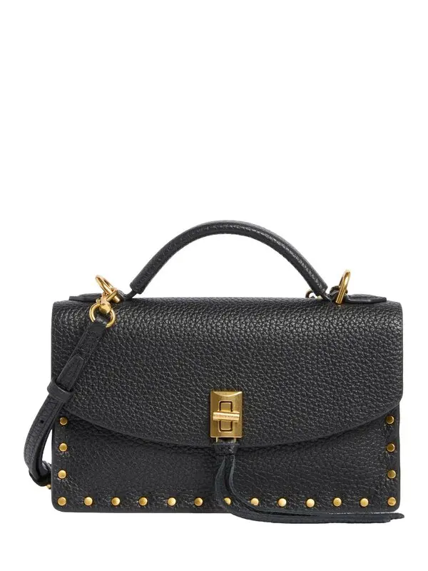 Rebecca Minkoff Darren Leather Crossbody Bag - Black