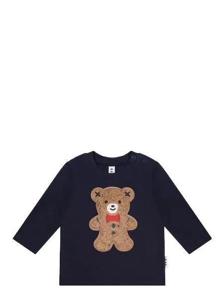 HUXBABY Furry Gingerbread Top - Indigo