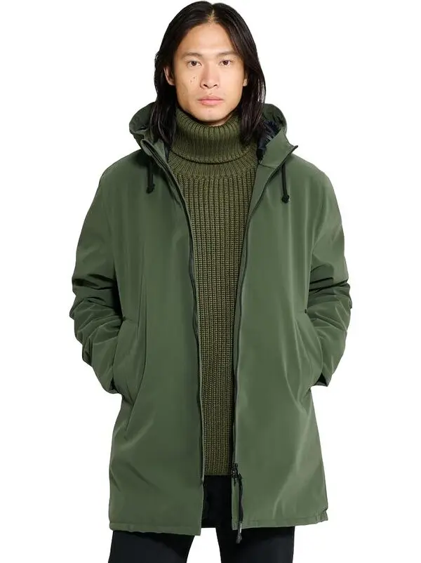 Stutterheim Stockholm Winter Matte Coat - Green