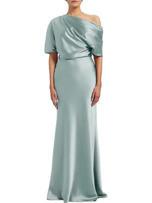 Amsale The Slouch Gown - Jade