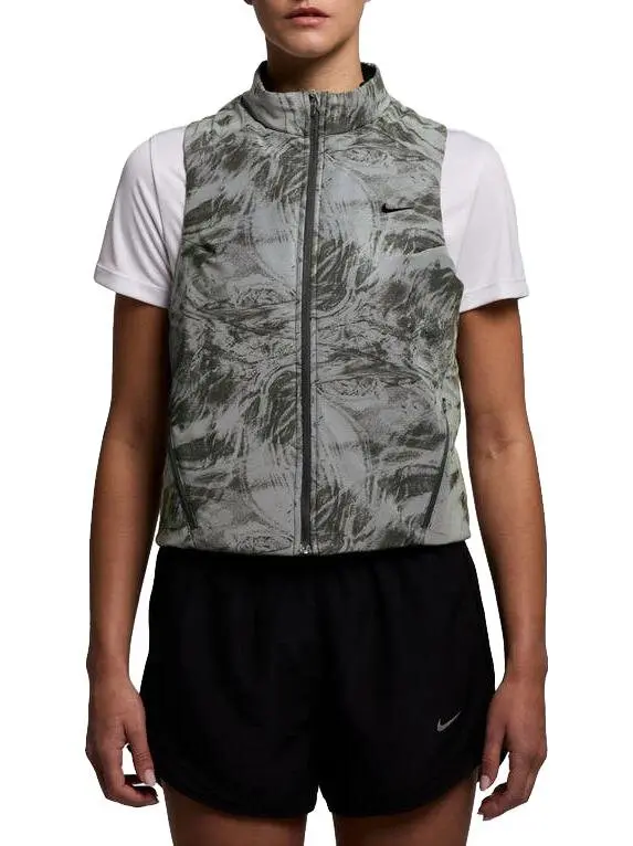 Nike Therma-fit Adv Reflective Running Vest - Vast Grey/black