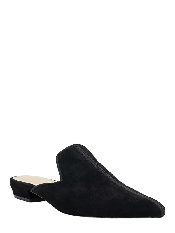 L'Agence Como Mule - Black Suede