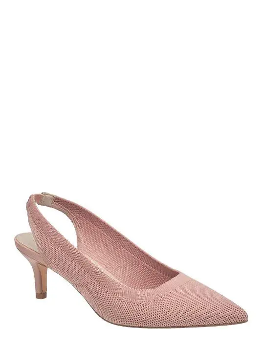 French Connection Viva Slingback Kitten Heel - Blush