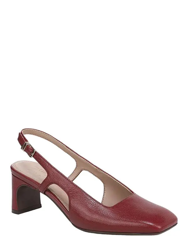 Naturalizer Carmen Slingback Pump - Cranberry Red