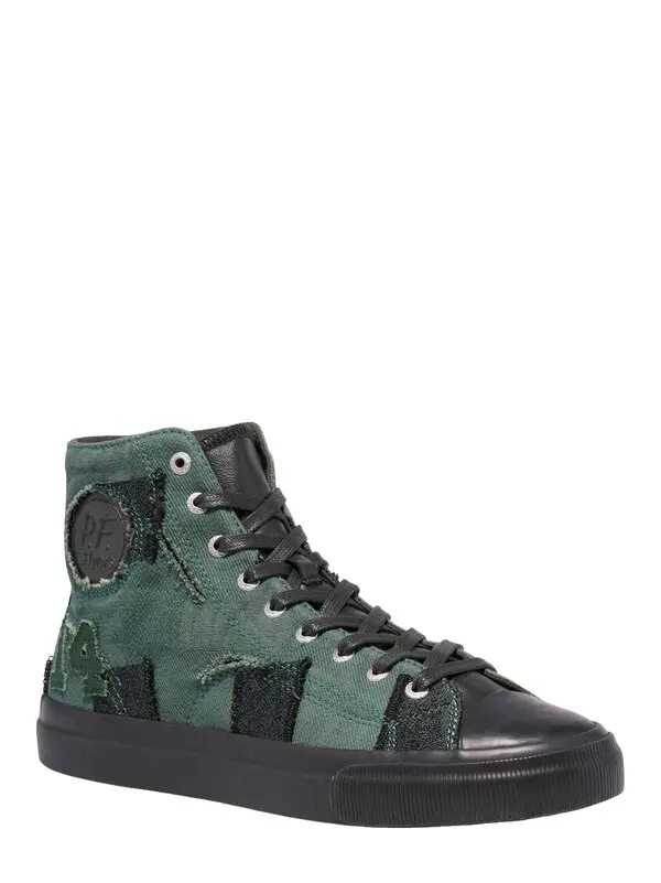 P.F. FLYERS All-american High-top Sneaker - Deep Green