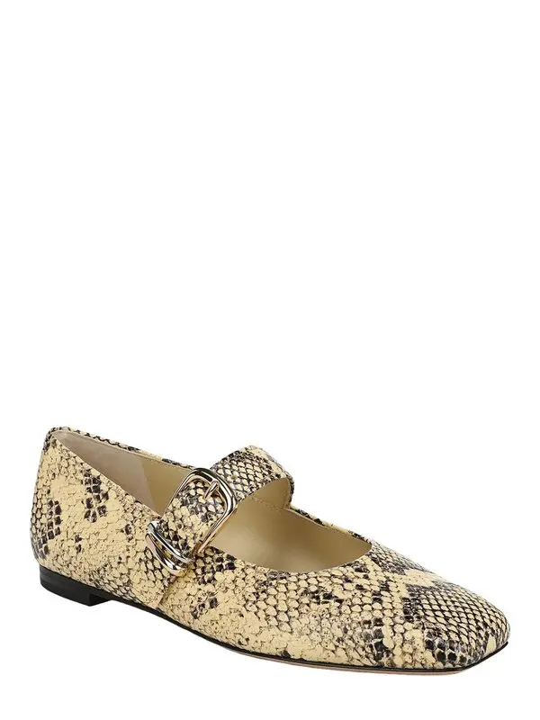 Vince Daniela Mary Jane Flat - Cashew Snake