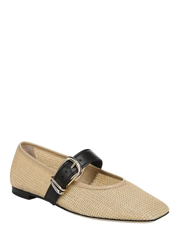 Vince Daniela Mary Jane Flat - Toasted Wheat