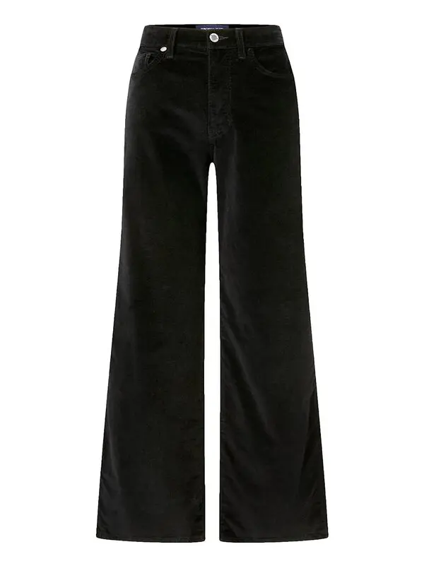 Veronica Beard Taylor High-rise Wide-leg Pants - Oxford