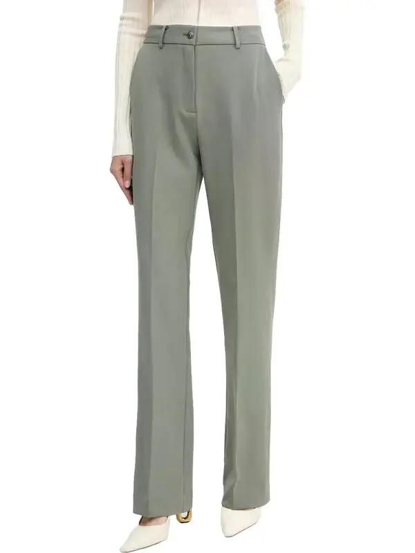 Guess Button Detailed Trousers - Grey